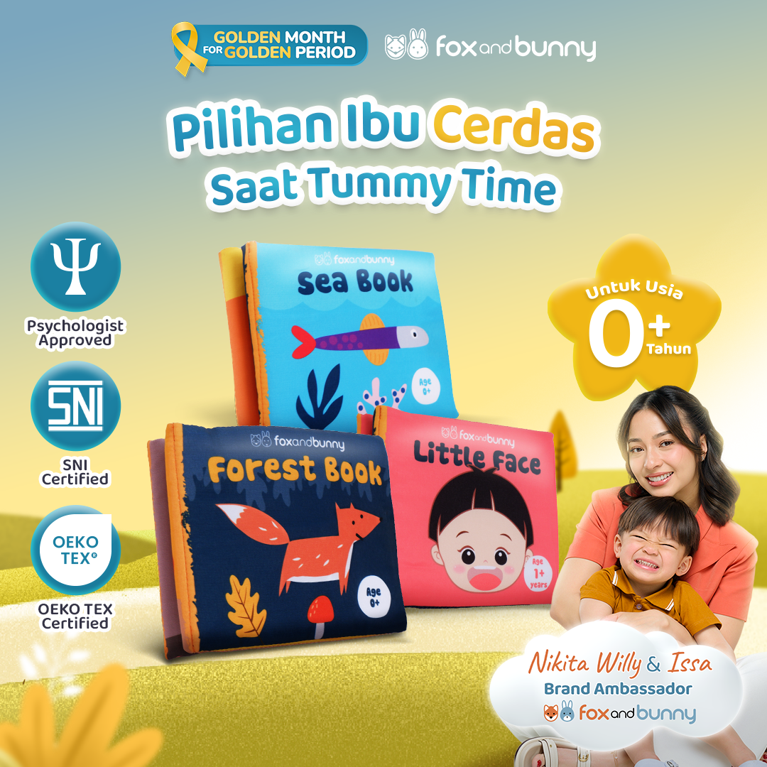 foxandbunny | Mainan Aktivitas Anak - Baby Book Series All Varian ...