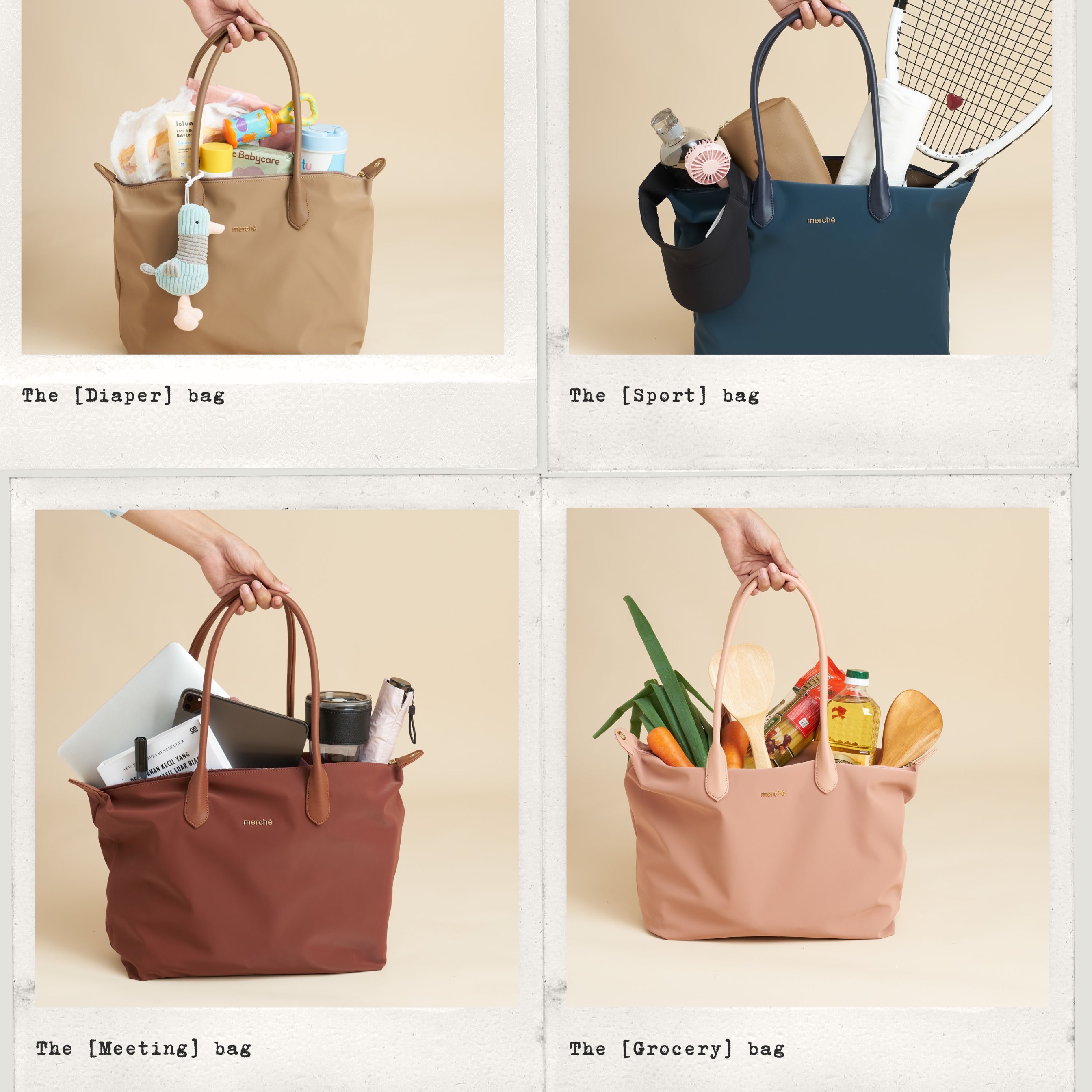 merché - Alice Large Tote Bag merché