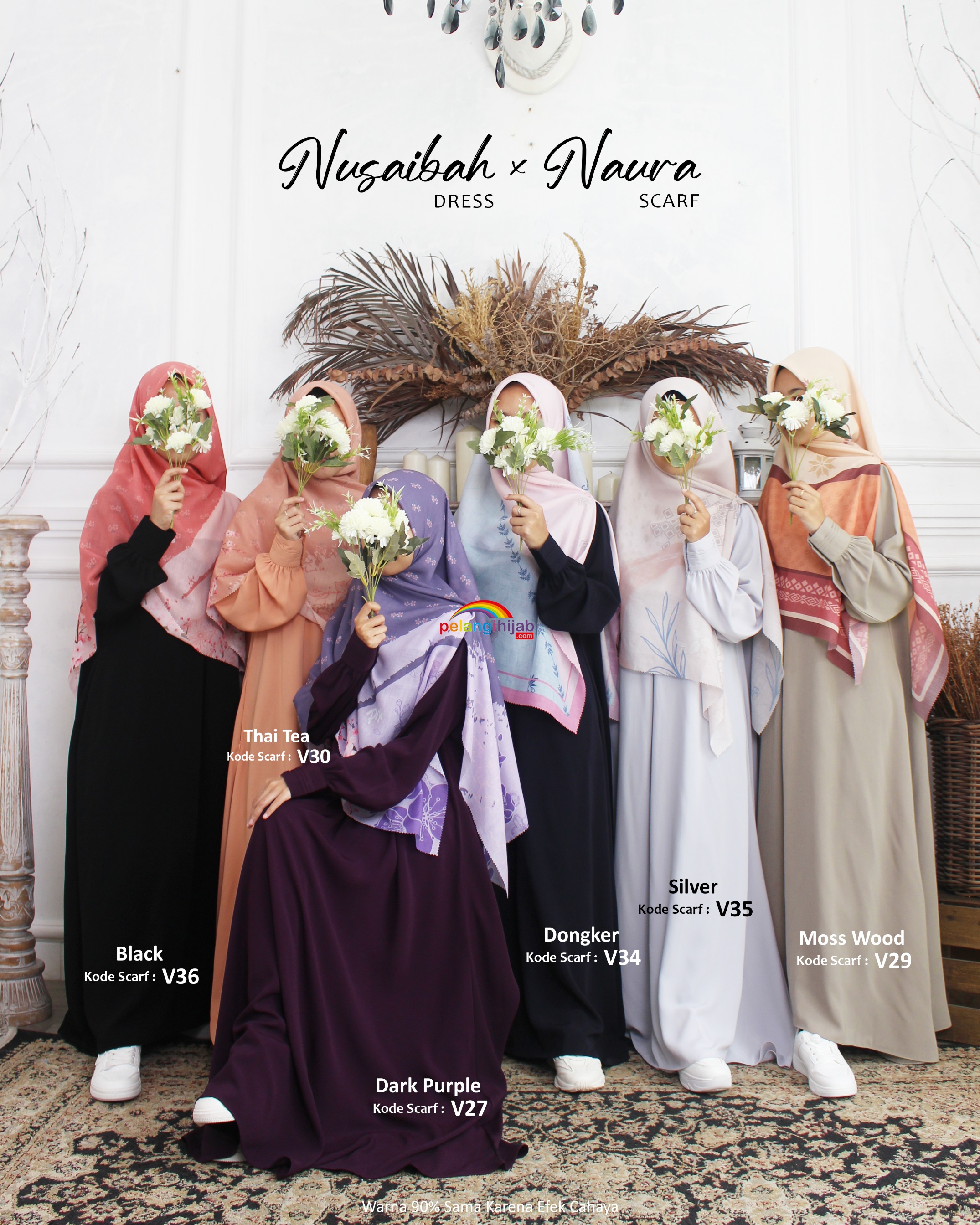 Pelangi Hijab - Scarf Naura (Only Scarf)