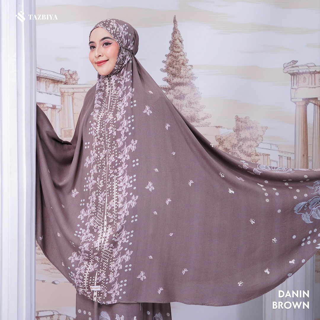 Mukena Tazbiya - MUKENA TAZBIYA SET SAJADAH 2IN1 DANIN SERIES ALLSIZE