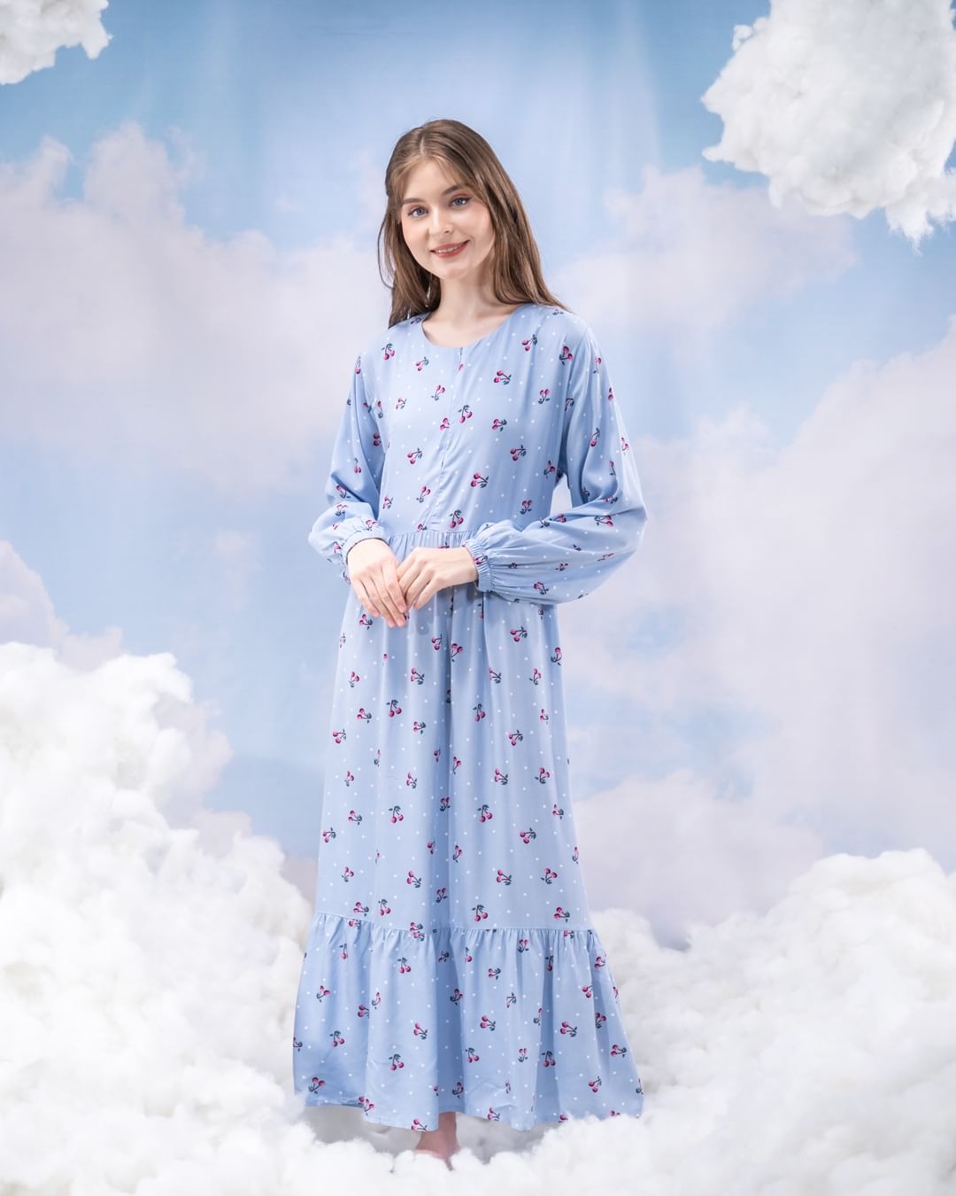 LONG DRESS - Homewear Kekinian