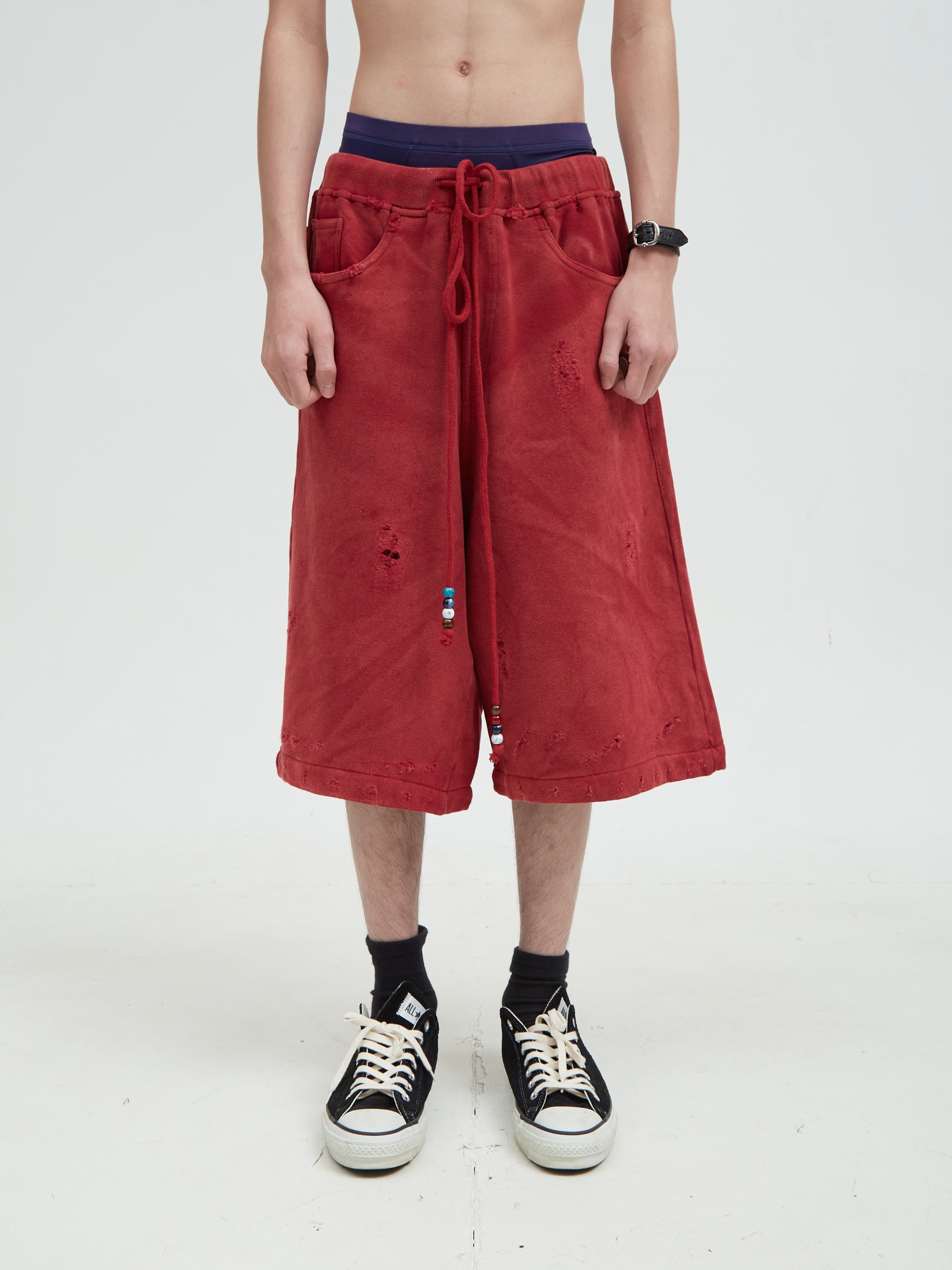 Hotel Official - Sweat Shorts Red