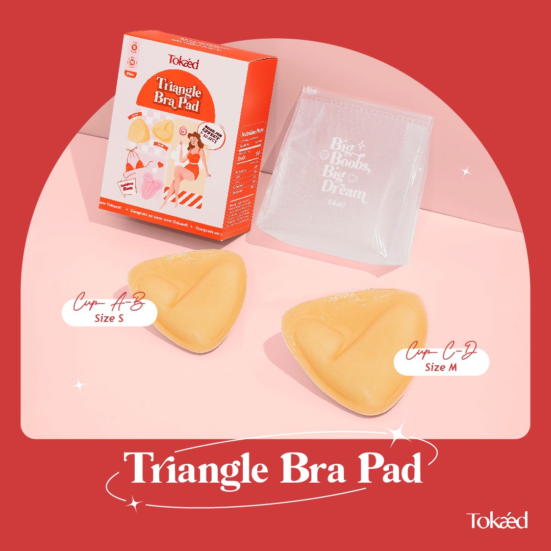Tokaed_official - TOKAED Triangle Bra Pad | Insert Pad Seamless Magic ...
