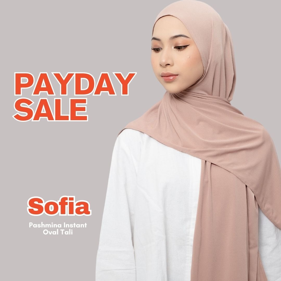 Raina Signature - Raina Signature - Sofia Korean Jersey Pashmina Instant Oval Tali