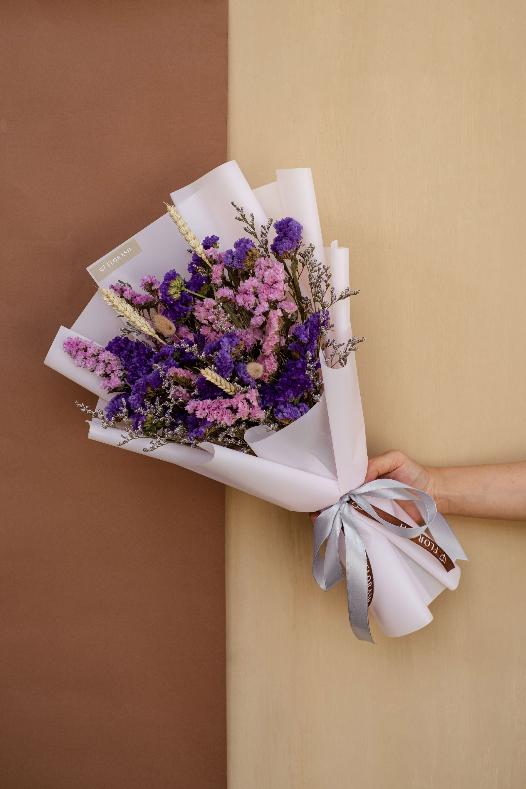 Florash - Florist Bandung - Same Day Delivery - Violet Castice Medium