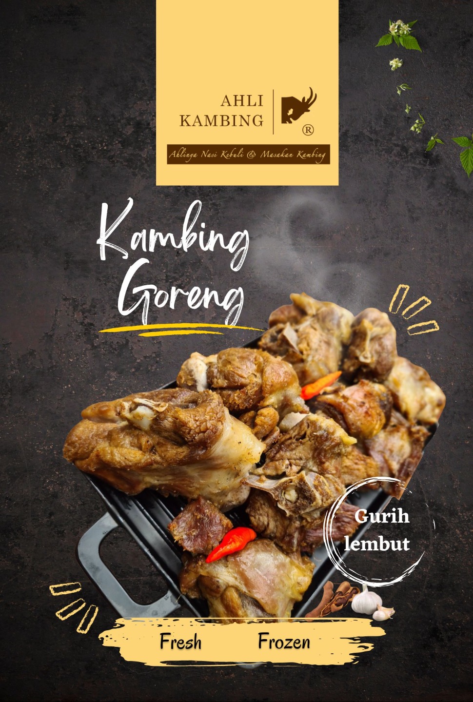 Menu Frozen (Beku) - Ahli Kambing