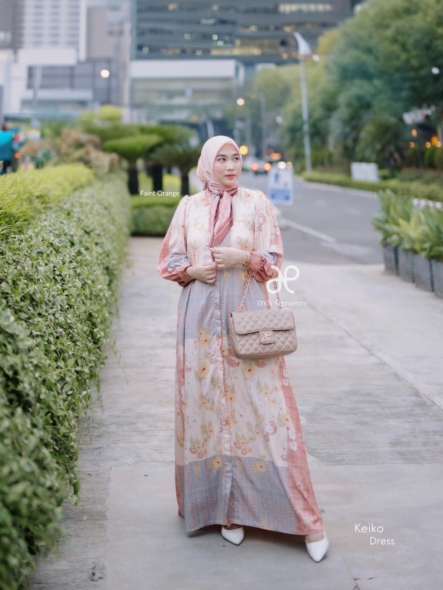 DYN CLOTHINGLINE - DYN Signature Keiko Dress || Gamis Muslim Wanita