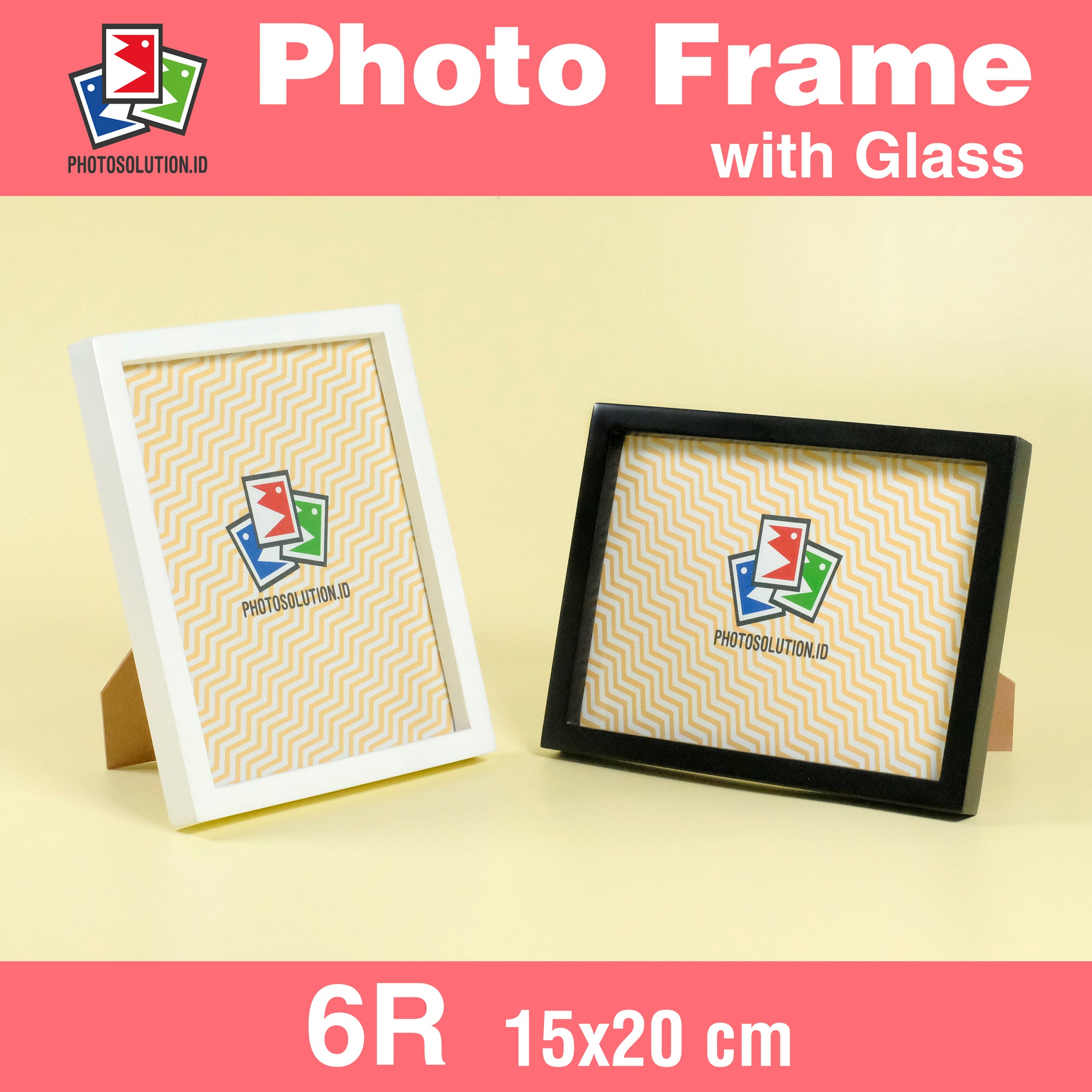 PHOTOSOLUTION ID - Bingkai Foto 6R Kayu Minimalis Pakai Kaca - Photo ...