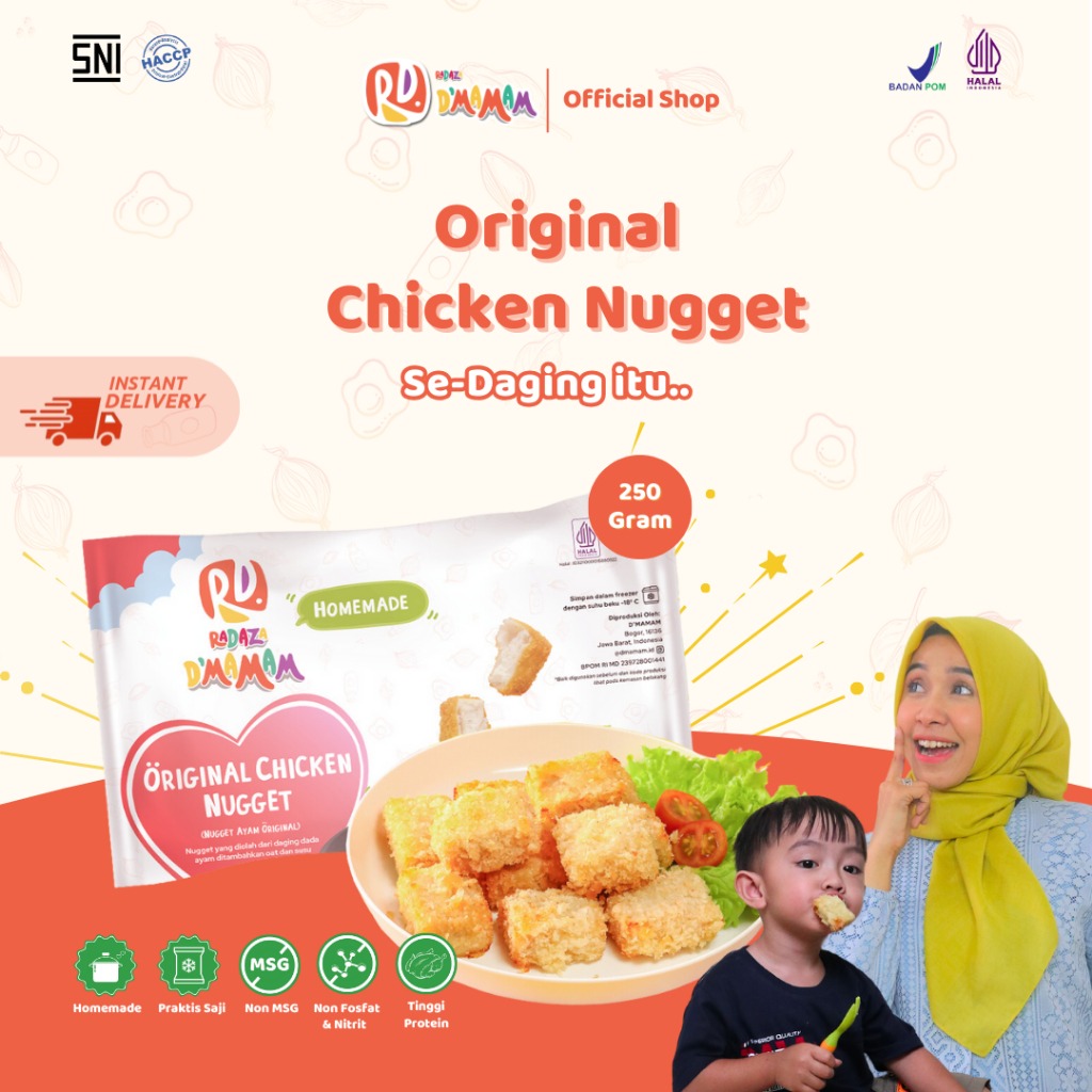 Homemade Nugget for Kids - Original Chicken Nugget