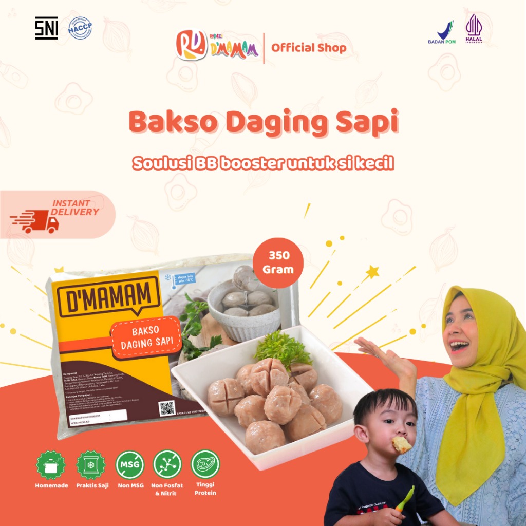 Homemade Nugget for Kids - Bakso Daging Sapi
