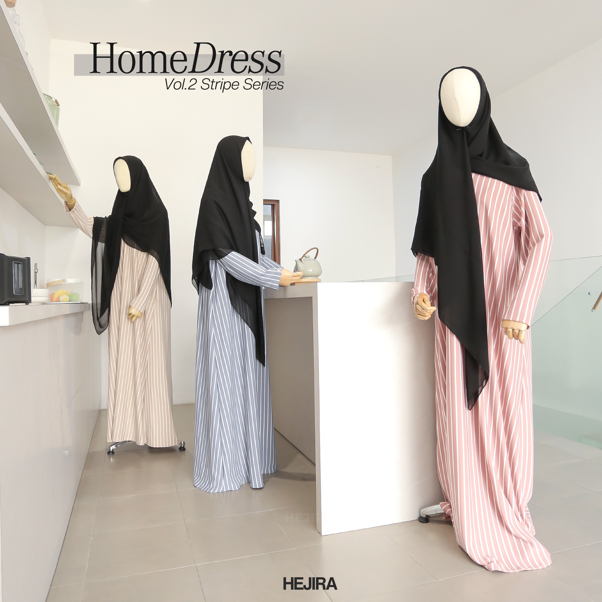 HEJIRA OFFICIAL - HOME DRESS STRIPE