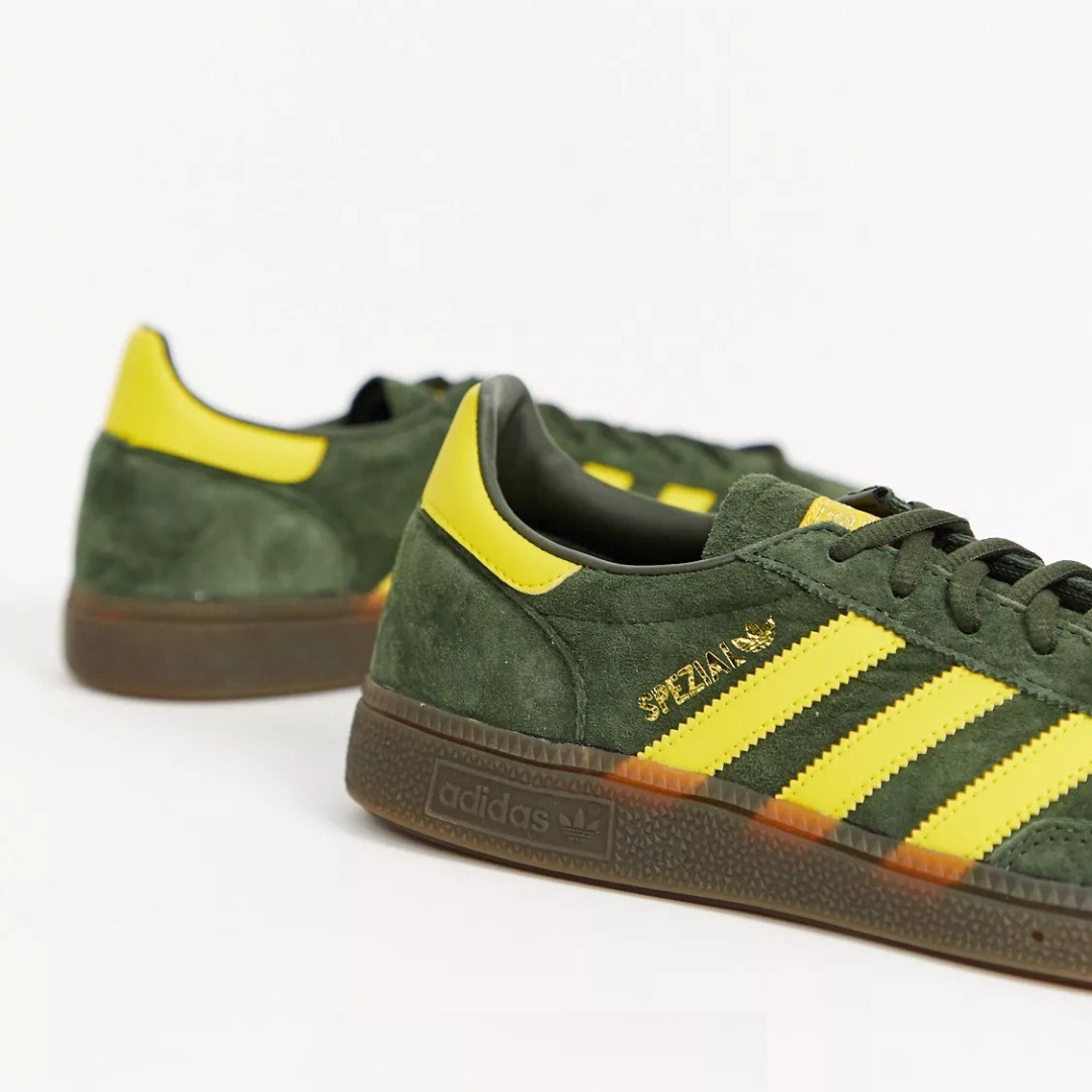 SPORT WAREHOUSE - ADIDAS SPEZIAL HANDBALL - OLIVE YELLOW