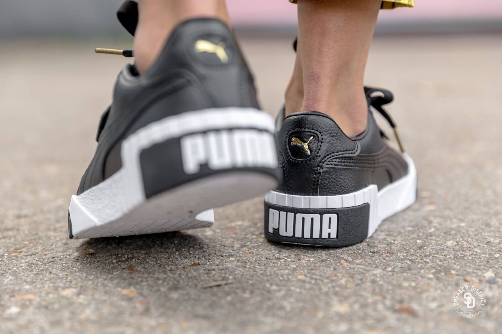 PUMA CALI - BLACK AND WHITE - SPORT WAREHOUSE