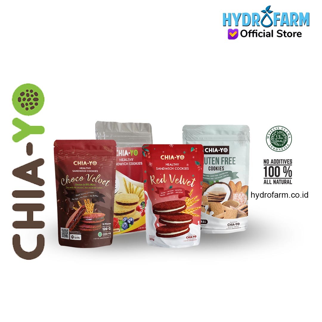 Hydrofarm Official Website - Healthy Sandwich Cookies Mix Premium - Chia Yo