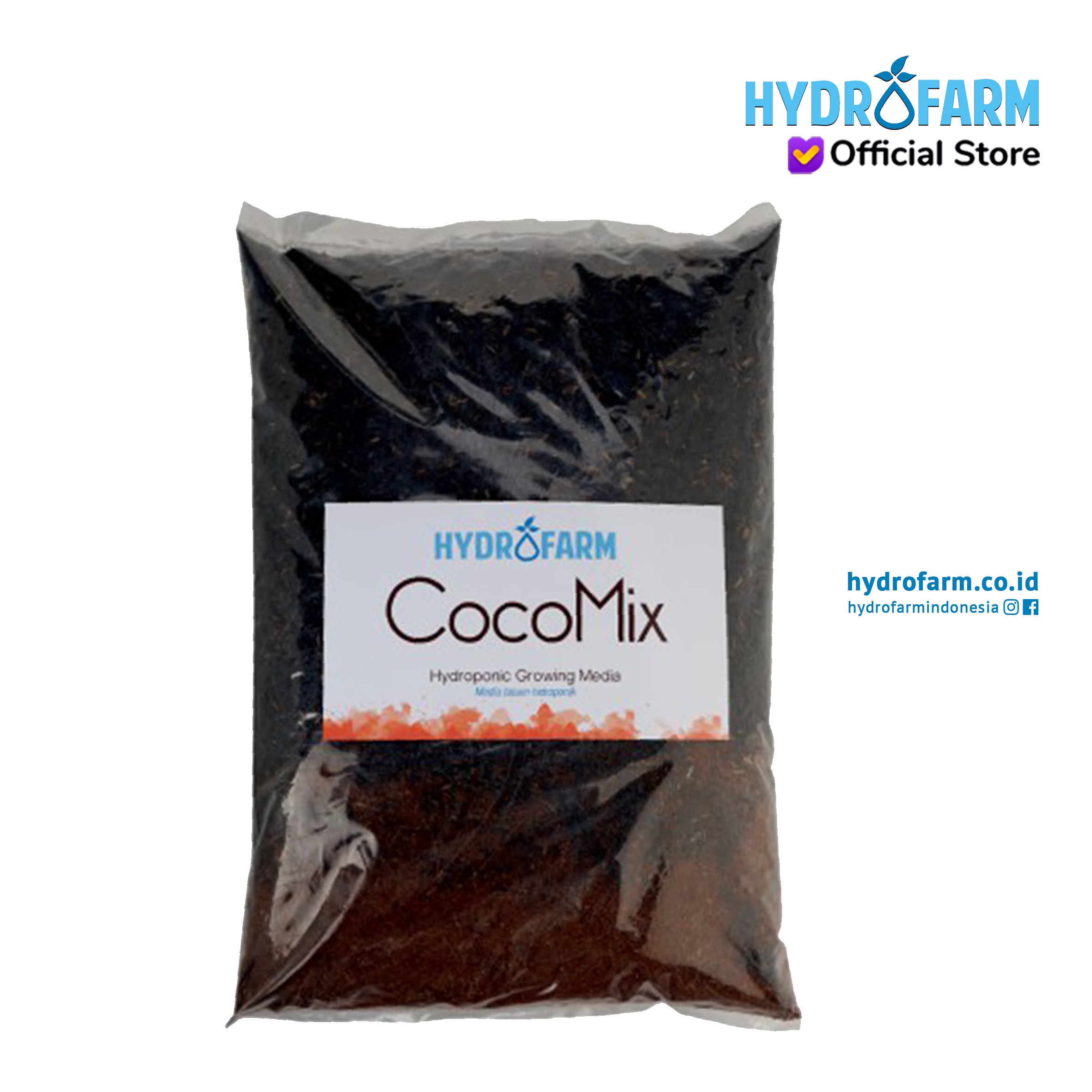 Hydrofarm Official Website - Sekam Bakar Dan Cocopeat Mix - Hydrofarm