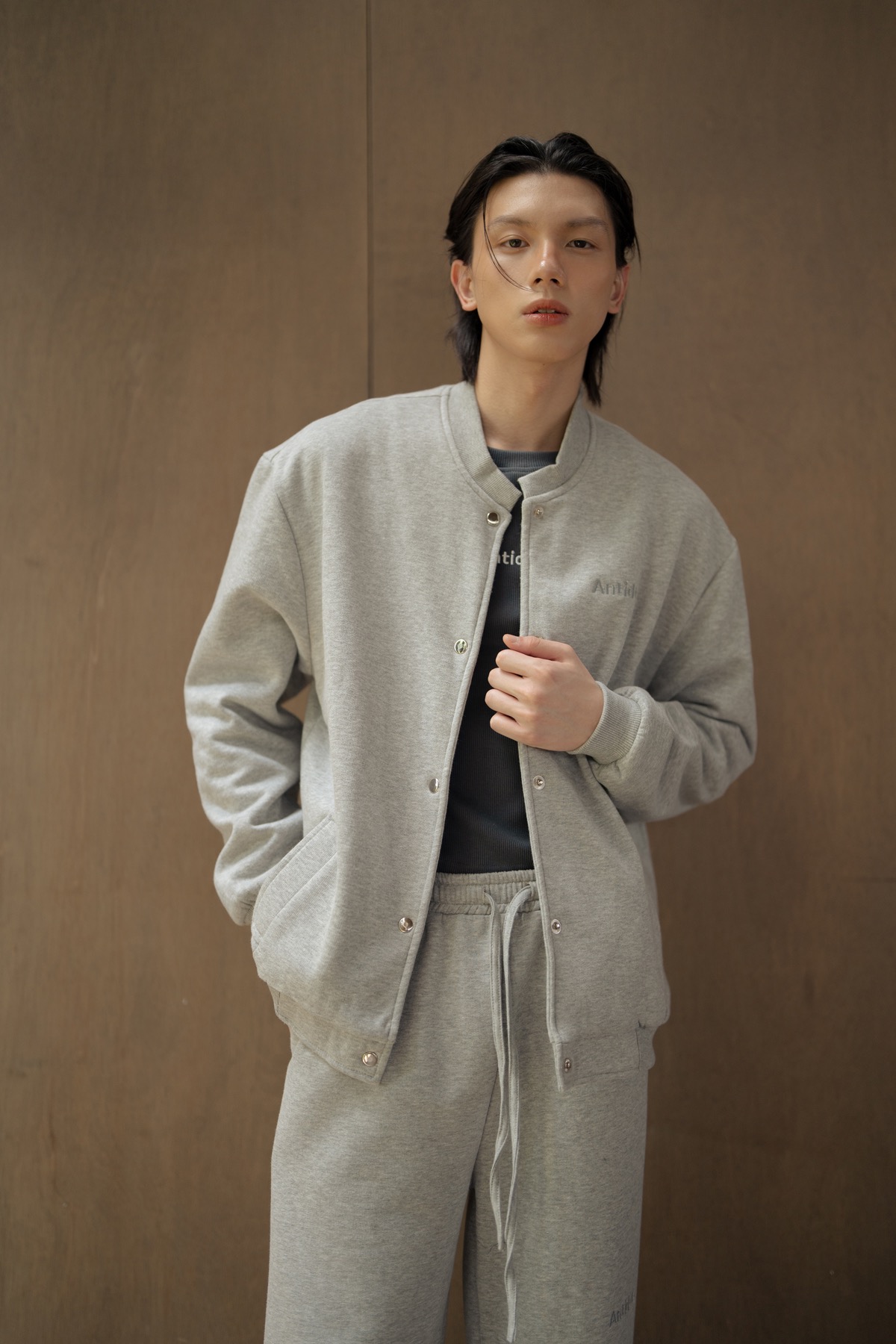 Antidot Studios Official Website - Avenue Jacket - Misty Grey