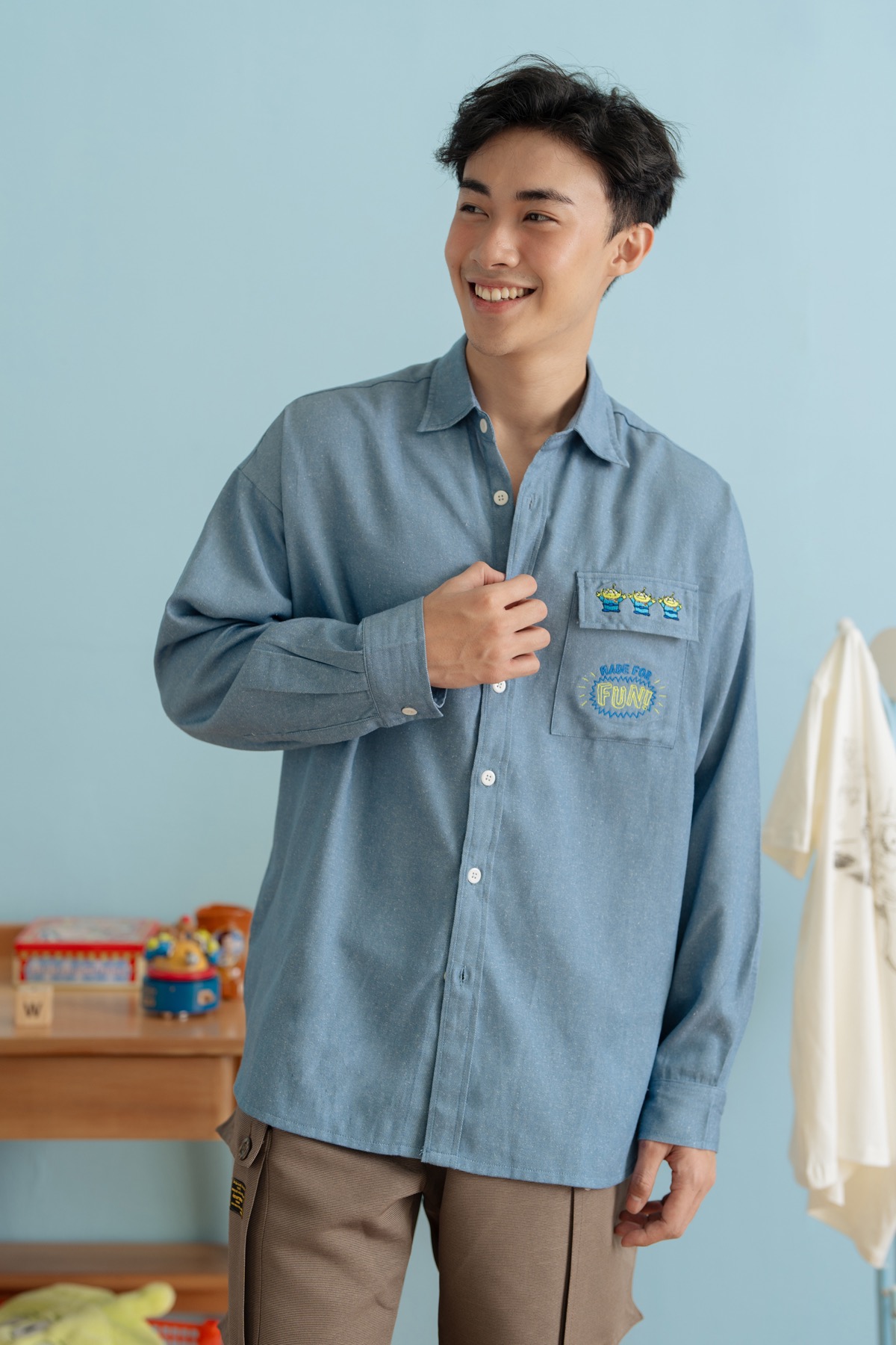 Antidot Studios Official Website - Claw Master Denim Shirt