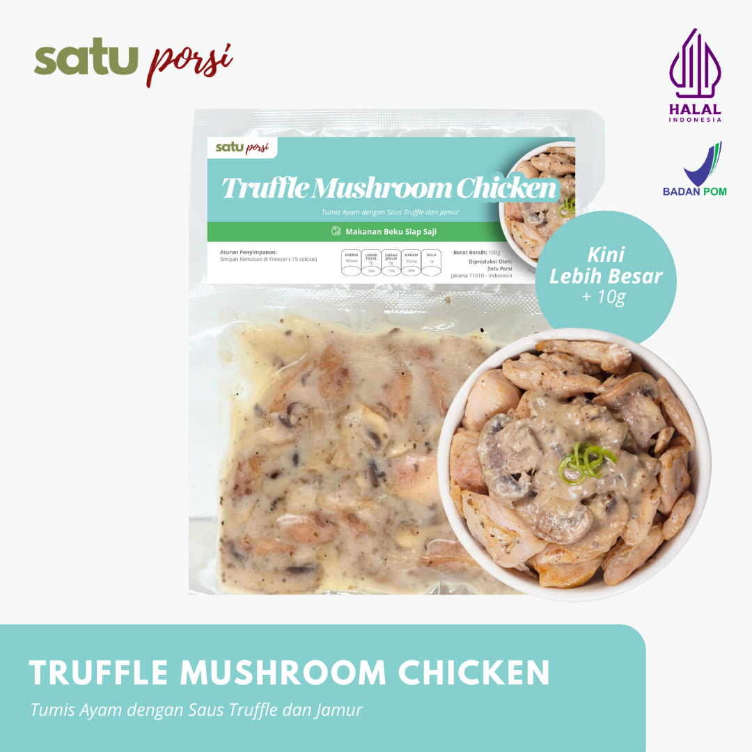 Satu Porsi Official Website - Satu Porsi Truffle Mushroom Chicken