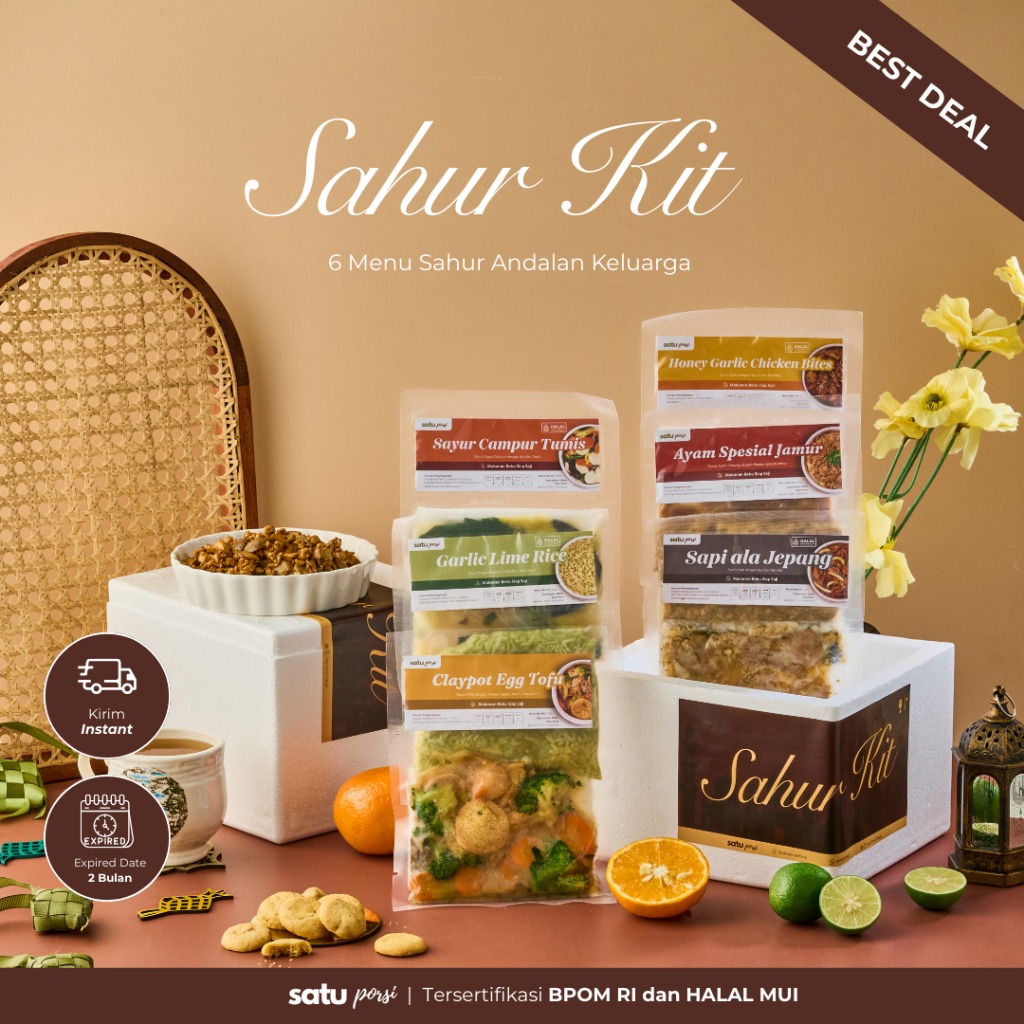 Satu Porsi Official Website - Satu Porsi Sahur Kit (Paket Makanan Sahur ...