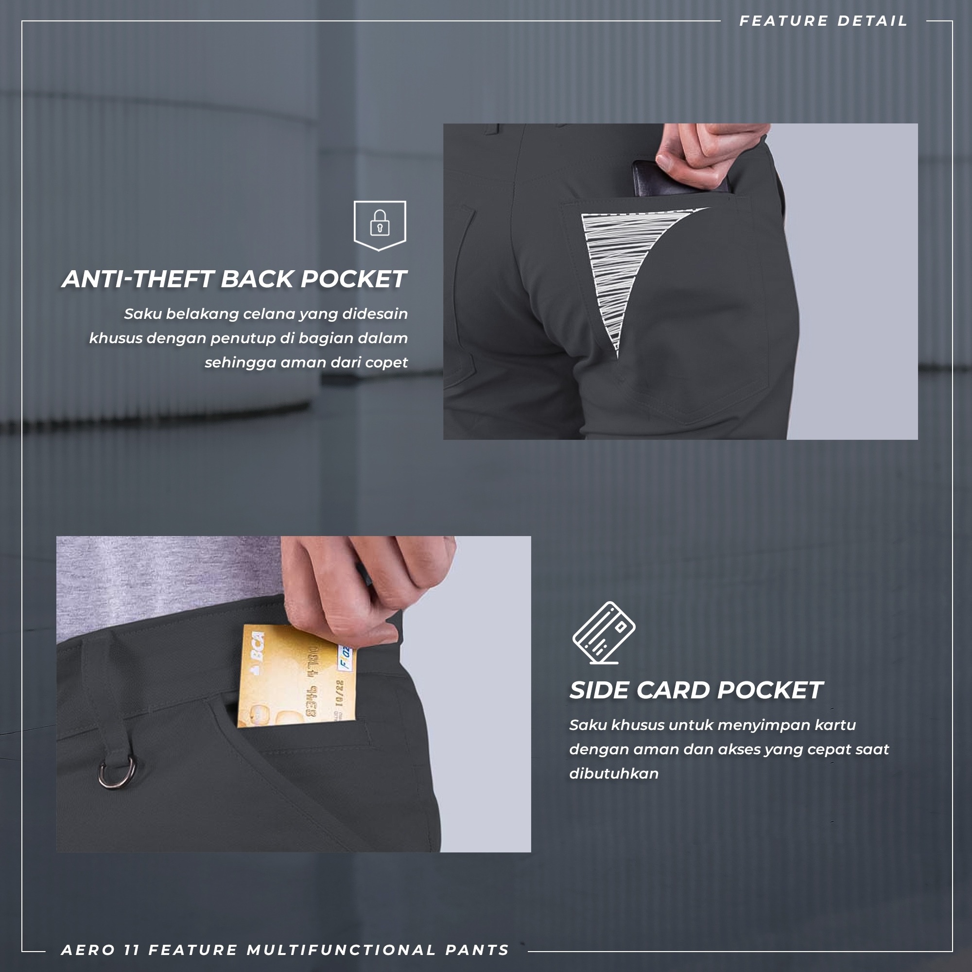 Iwearzule Pre-order | Official Website - Aero 11 Fitur