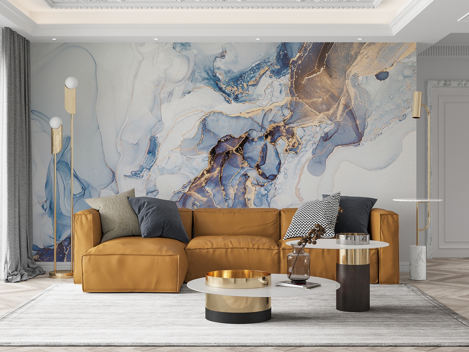 Kaja Walls Official Website - Marble Magic Wallpaper