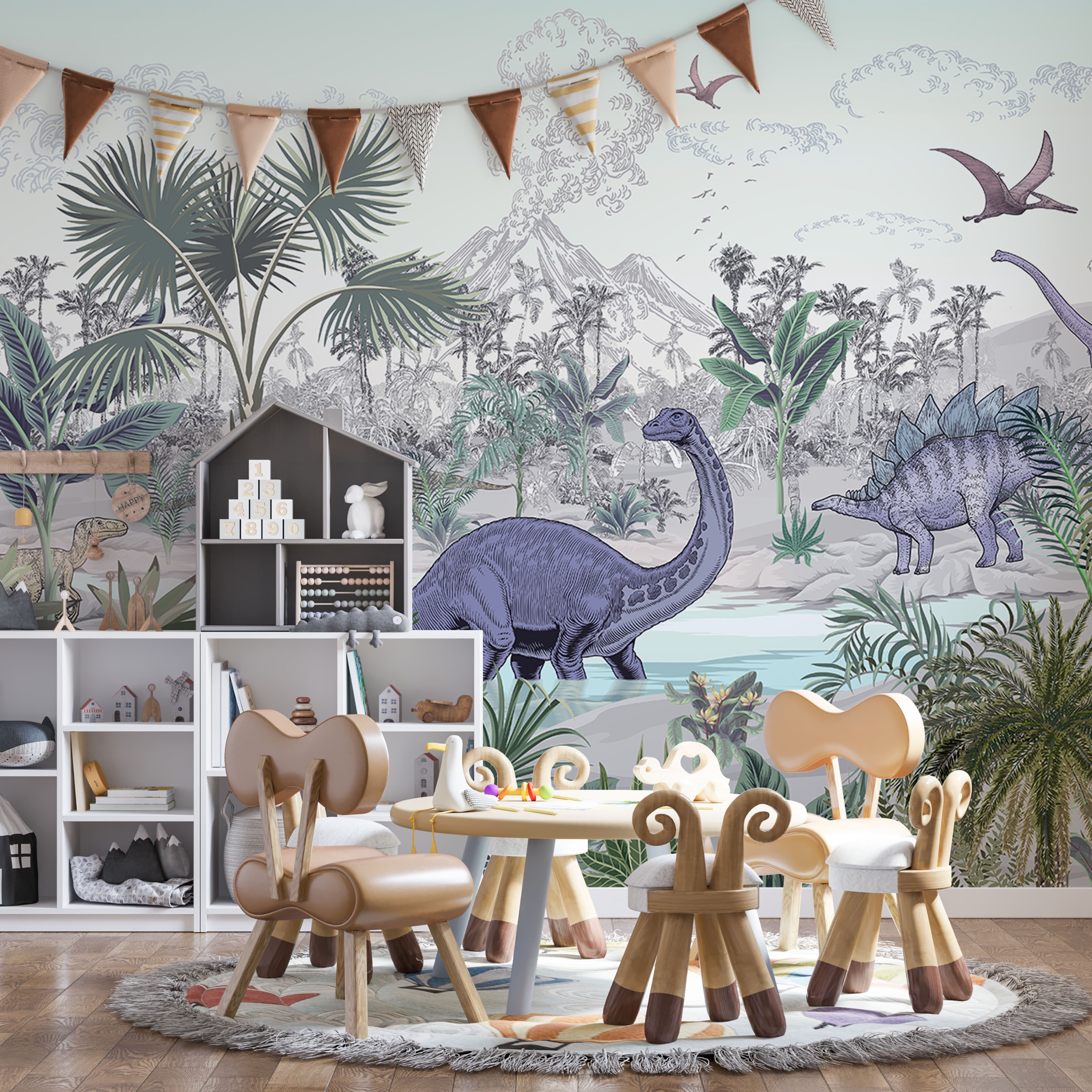 Kaja Walls Official Website - Prehistoric Forest Wallpaper