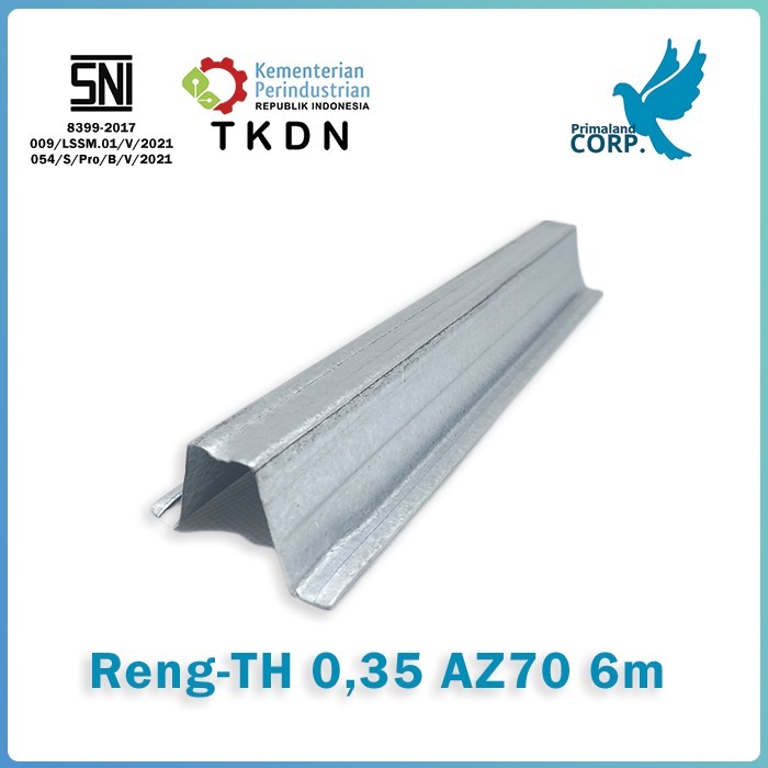 PT Prima Land Official Website - RENG TH - 0,35 MM AZ70 (KECIL)