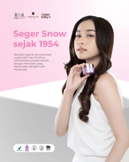 Seger Snow | Skincare yang #CantiknyaLegend Sejak 1954