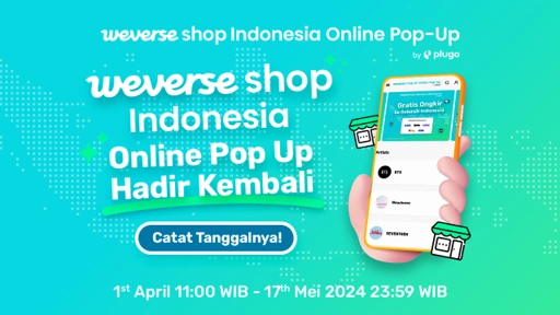 Weverse Shop Indonesia Online Pop-Up